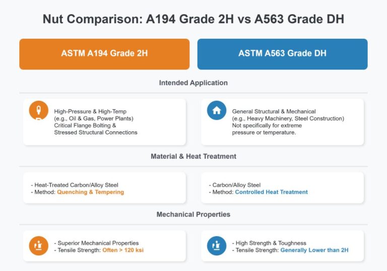 ASTM A194 Vs A563: Detailed Nut Standards Comparison | Artizono