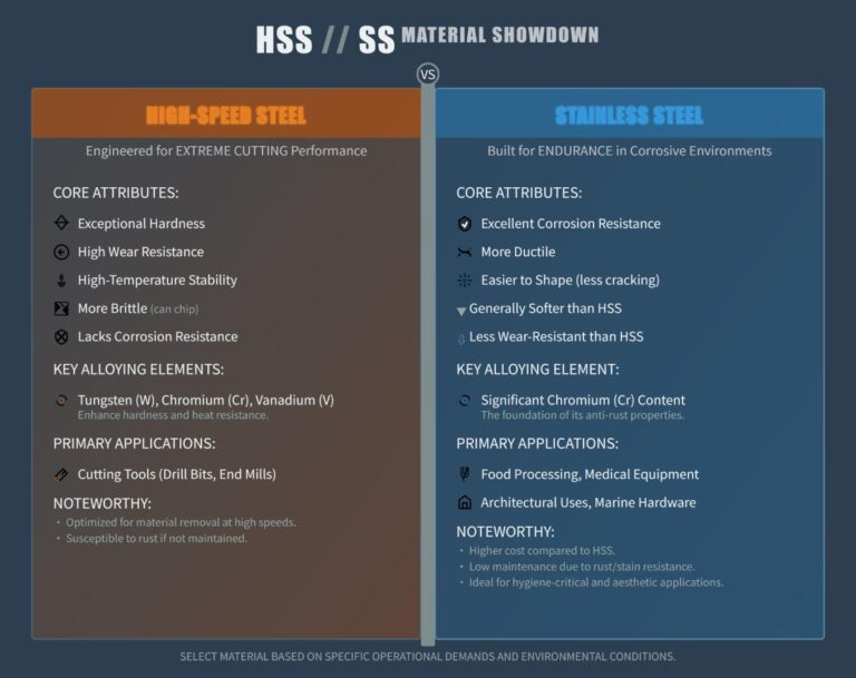 High Speed Steel Vs Stainless Steel: Which Is Better For Your Needs ...