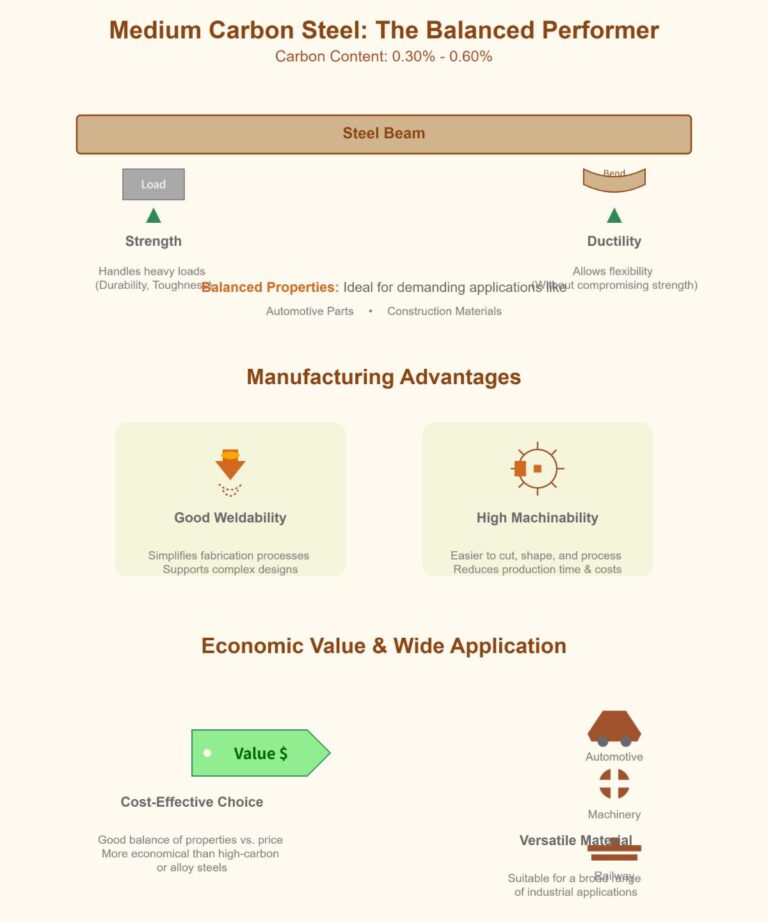 Medium Carbon Steel: Properties, Uses, Advantages And Disadvantages ...