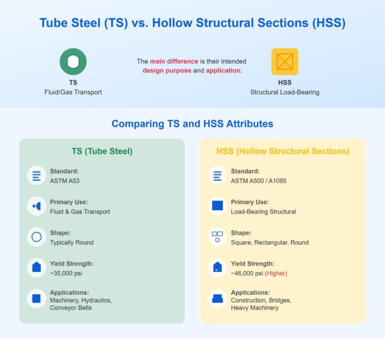 TS (Tube Steel) Vs HSS (Hollow Structural Sections): A Comprehensive ...
