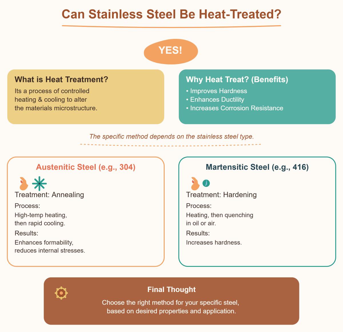 Beginner's Guide To Heat Treating Stainless Steel | Artizono