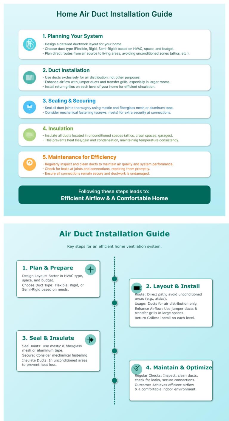 Comprehensive Guide To Installing Air Ducts | Artizono