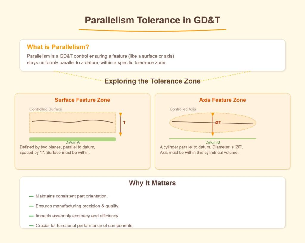 Understanding Parallelism Tolerance In GD&T And Mechanical Design ...
